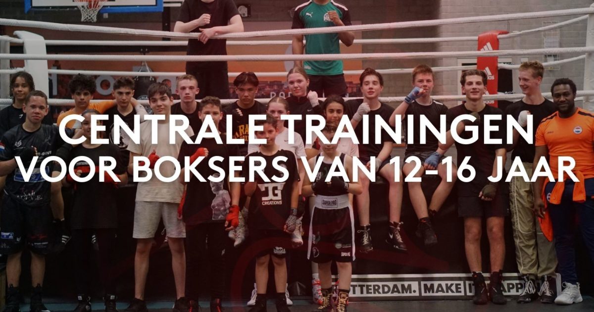 Boksen.nl | Centrale trainingen voor boksers tussen de 12 en 16 jaar!
